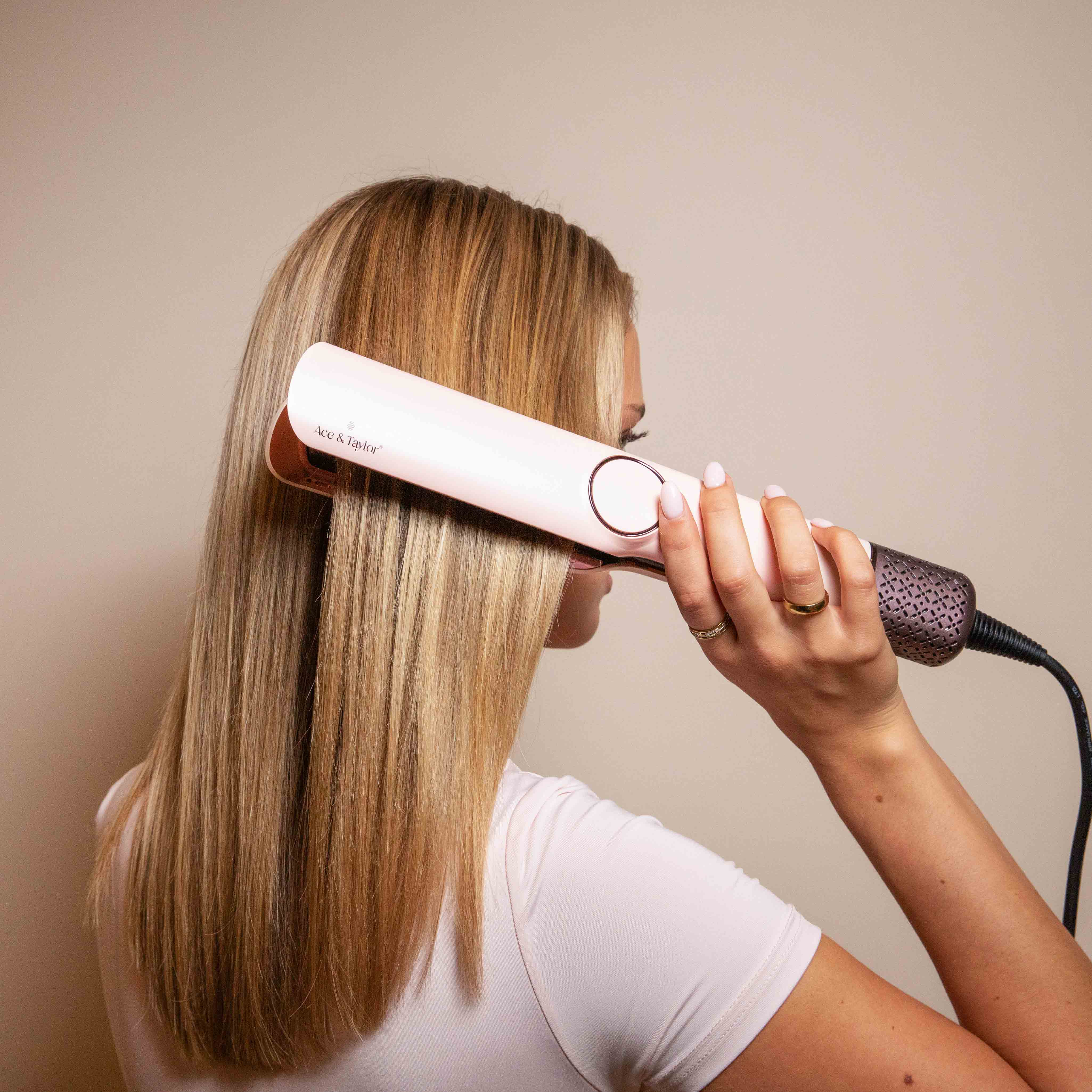 What is an AirStraight wet-to-dry hair straightener and why is it revo ...